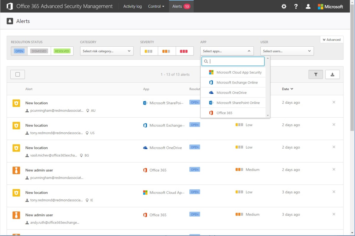 Office 365 Advanced Security Management Thoughtsofanidlemind S Blog